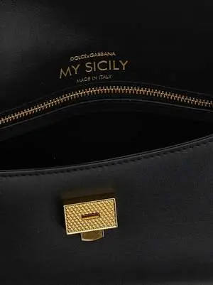 Dolce & Gabbana My Sicily" Mini Handbag - Black