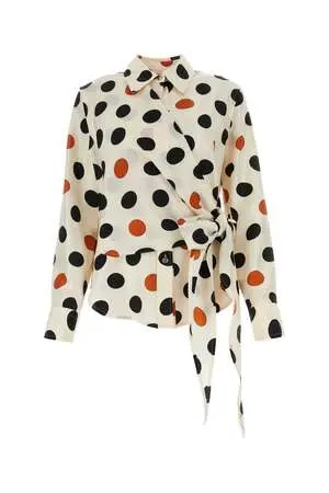 Bottega Veneta Printed Silk Shirt - Multicolor