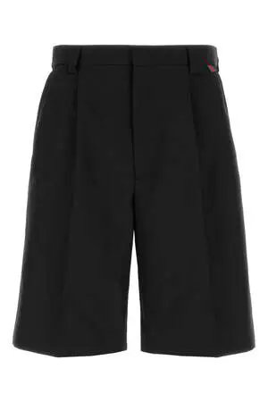 Gucci Twill Bermuda Shorts - Black