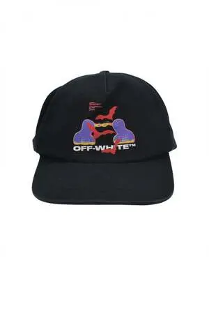 Off-White Baseball Cap - Black