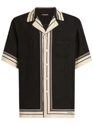 Dolce & Gabbana Hawaii Shirt - Black