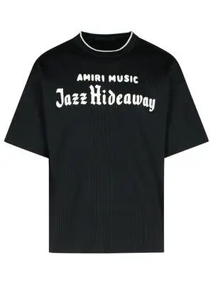 Amiri Jazz' Viscose Blend T-shirt