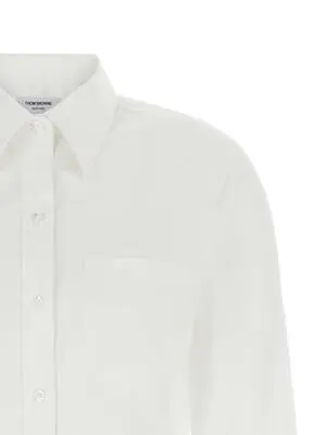 Thom Browne Classic Fit Button-down Shirt - White
