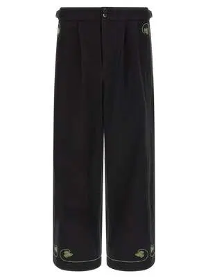 Bode Mid Rise Pants For Men