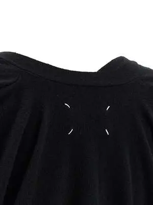 MAISON MARGIELA Four Stitches Wool Cardigan - Black