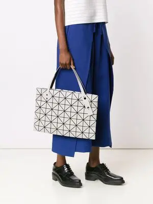 Issey Miyake Rock Matte Small Tote Bag - Gray