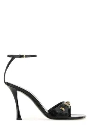 Givenchy Leather Stitch Sandals - Black