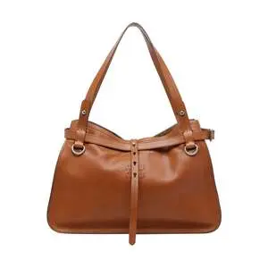 Miu Miu Leather Shoulder Bag - Brown