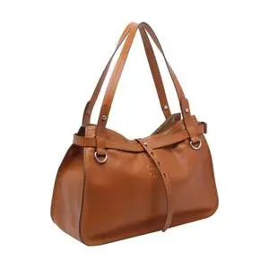 Miu Miu Leather Shoulder Bag - Brown