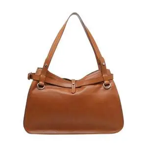 Miu Miu Leather Shoulder Bag - Brown