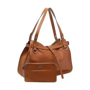 Miu Miu Leather Shoulder Bag - Brown