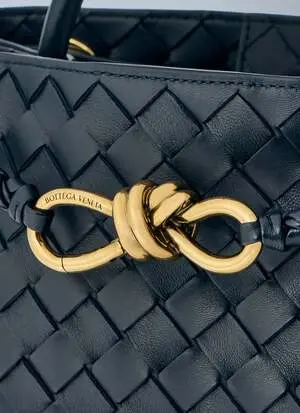Bottega Veneta Medium Andiamo Handbag - Blue