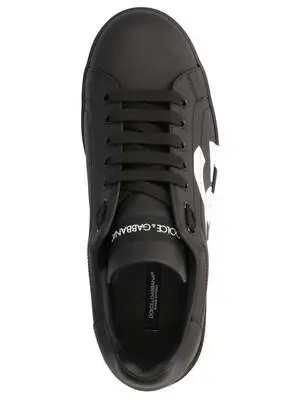 Dolce & Gabbana Portofino' Sneakers With Dg Logo - Multicolor