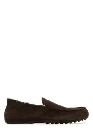 TOD'S Suede Loafers - Brown
