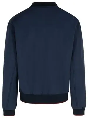 Dries Van Noten Volker Reversible Bomber Jacket - Blue