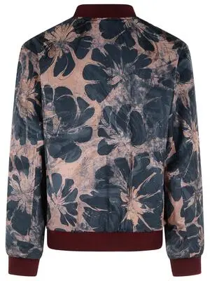 Dries Van Noten Volker Reversible Bomber Jacket - Blue