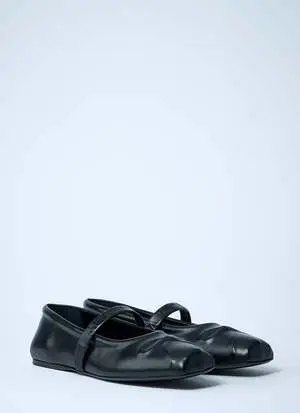 Marni Box Motif Mary Jane Shoes - Black