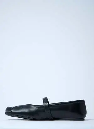 Marni Box Motif Mary Jane Shoes - Black