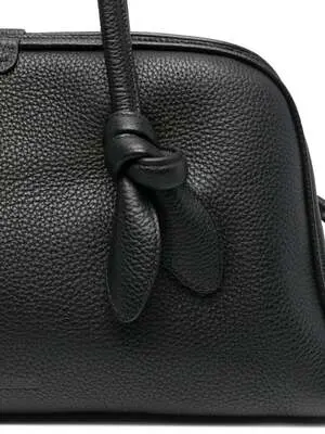 Jacquemus Tourist Leather Tote Bag - Black