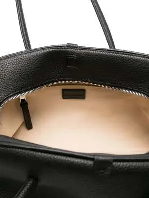 Jacquemus Tourist Leather Tote Bag - Black