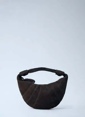 LEMAIRE Mini Fortune Croissant Handbag - Brown