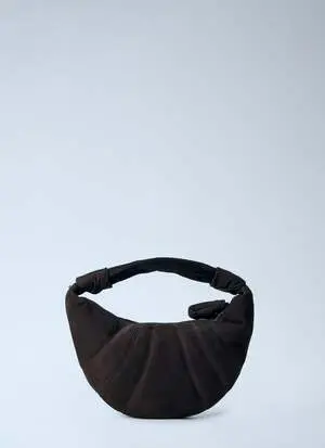 LEMAIRE Mini Fortune Croissant Handbag - Brown