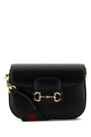 Gucci Leather Mini Horsebit 1955 Crossbody Bag - Black