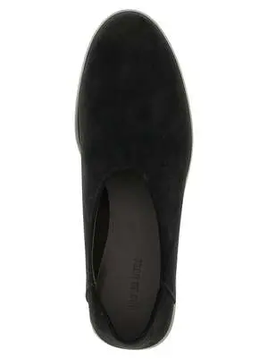 Fear Of God Suede Slip-on Sabots With Foldable Heel