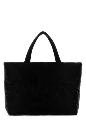 Saint Laurent Nylon Shopping Bag - Black
