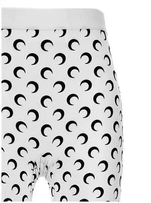 MARINE SERRE Moon Printed Jersey' Leggings - Multicolor