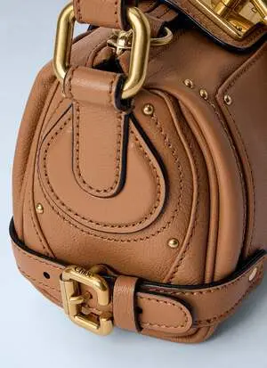 Chloé Small Paddington Chain Shoulder Bag - Brown
