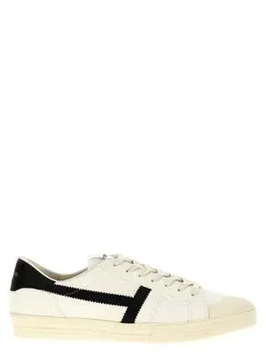 TOM FORD TOM FORD Jarvis Suede And Leather Sneakers Multicolor