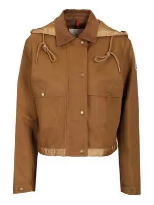 Moncler MONCLER Aconitum Shirt Jacket Brown