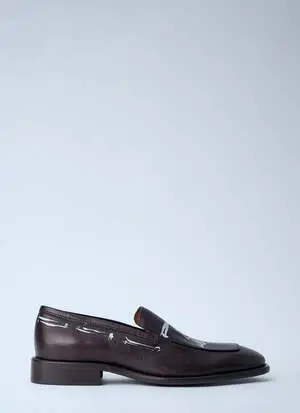 Acne Studios Artisan Leather Loafers - Brown