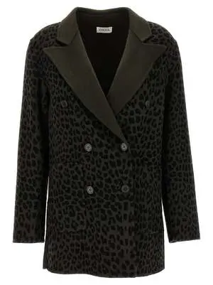 P.a.r.o.s.h Notched Lapel Outerwear For Women
