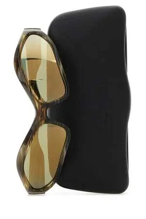 Balenciaga Acetate Fennec Oval Sunglasses