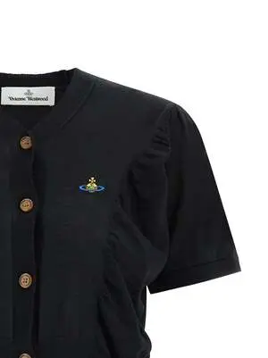 VIVIENNE WESTWOOD Pamela Wool And Silk Blend Cropped Sweater