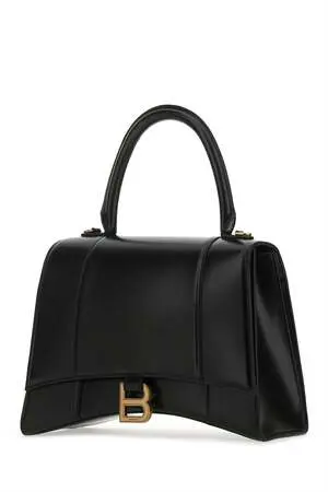 Balenciaga Leather Hourglass Handbag