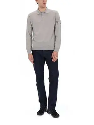 Stone Island Jeans In Denim - Blue