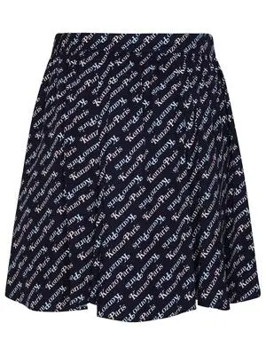 Kenzo Verdy Viscose Miniskirt