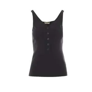 Auralee Organic Cotton Fine Rib Tank
