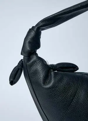 LEMAIRE Small Croissant Bag - Black