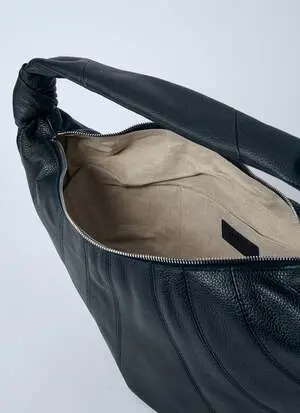 LEMAIRE Small Croissant Bag - Black