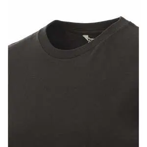 Auralee Brushed Organic Cotton Jersey T-shirt - Black