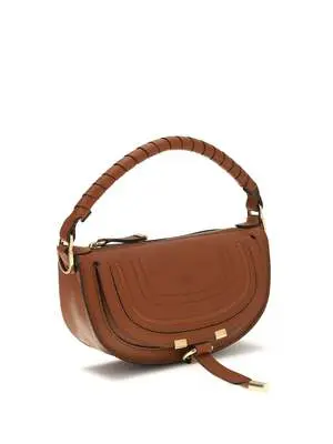 Chloé Marcie Mini Shoulder Bag - Brown