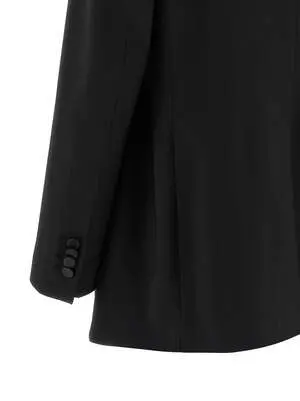 Tagliatore Clarita Tuxedo Dress In Super 120's Virgin Wool