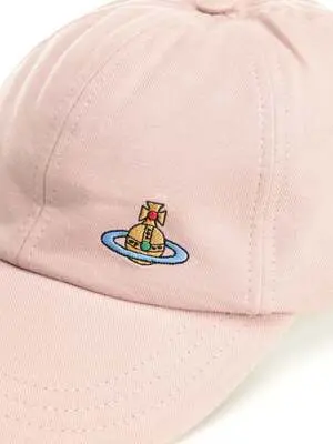 VIVIENNE WESTWOOD Orb Embroidered Baseball Cap - Multicolor