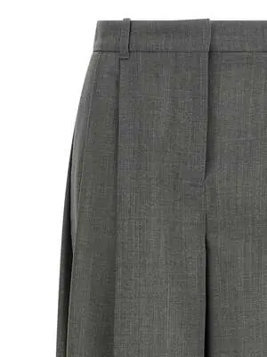 Jacquemus Le Pantalon D'homme Wide-leg Wool Trousers - Gray
