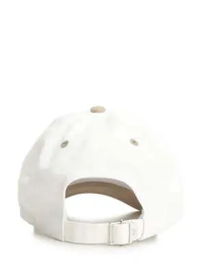AMI Paris Cotton Gabardine Bicolor Cap