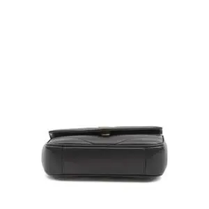 Saint Laurent Chevron Design Lambskin Satchel Bag